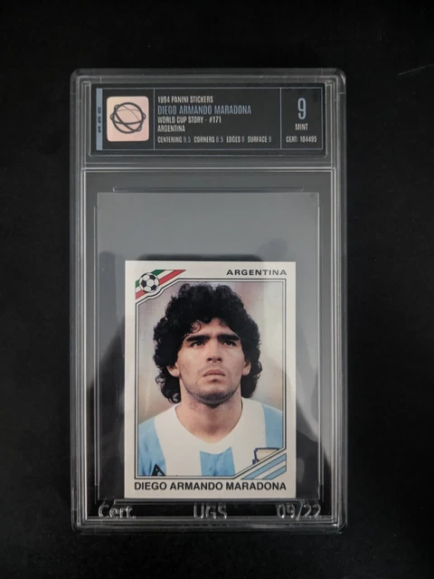 1994 PANINI STICKERS Diego Armando Maradona World Cup Story EUR 70,00 ...