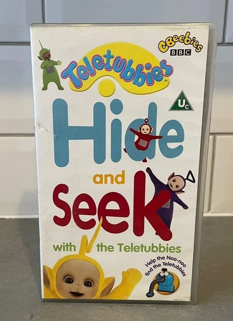 TELETUBBIES HIDE AND Seek Cbeebies VHS Video Tape PAL BBC Children's ...