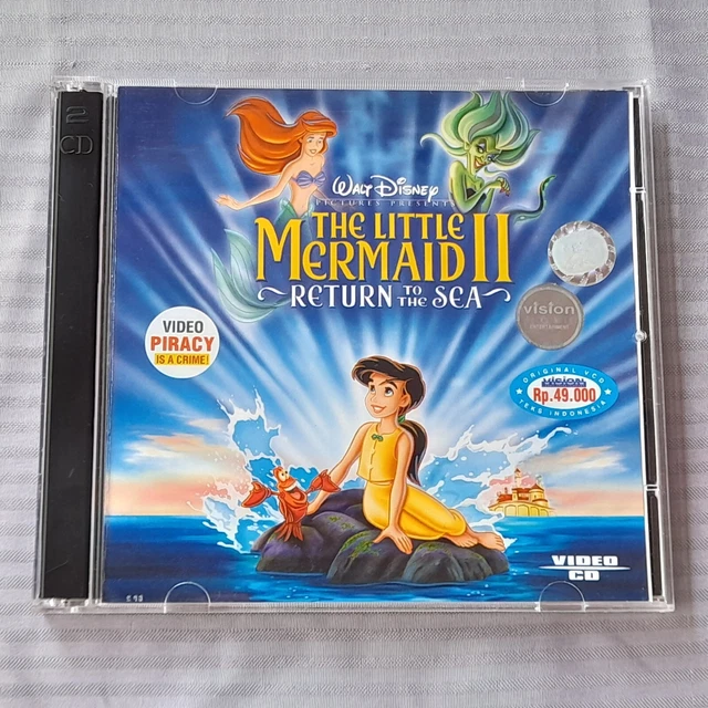 THE LITTLE MERMAID II: Return to the Sea VCD (2000) English TEKS INDO ...