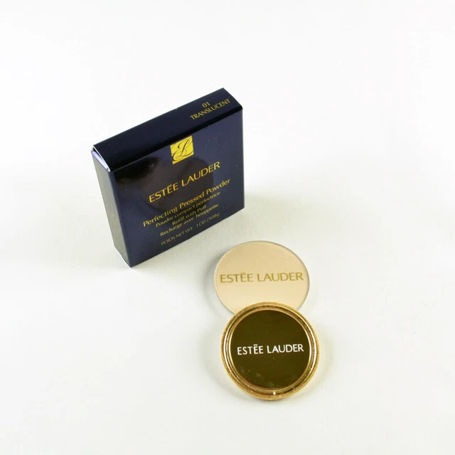 ESTEE LAUDER - Perfecting Translucent Pressed POWDER REFILL w/ PUFF .1 ...