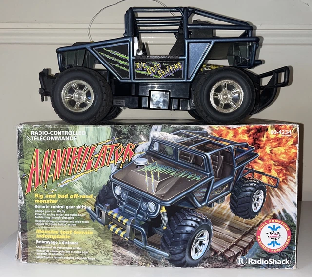 RARE RADIO SHACK Annihilator 4x4 RC remote control car Very Rare Tandy ...