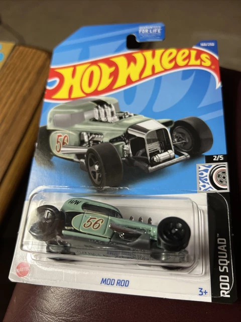 2022 HOT WHEELS MOD ROD 168/250 Rod Squad 2/5 noir et olive casting ...