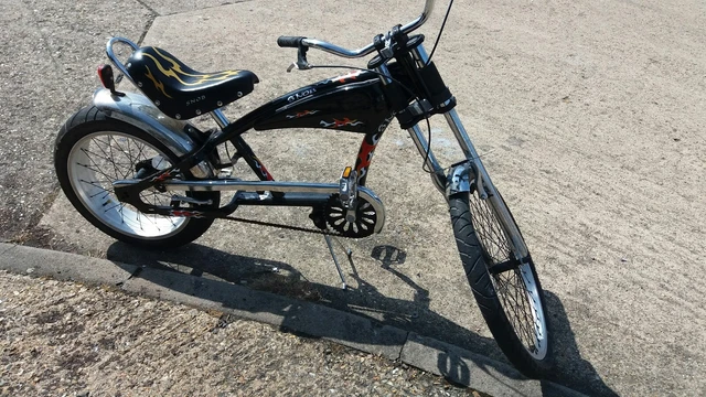 VERY RARE SNOB chopper bike retro low rider needs tlc. like Schwinn ...