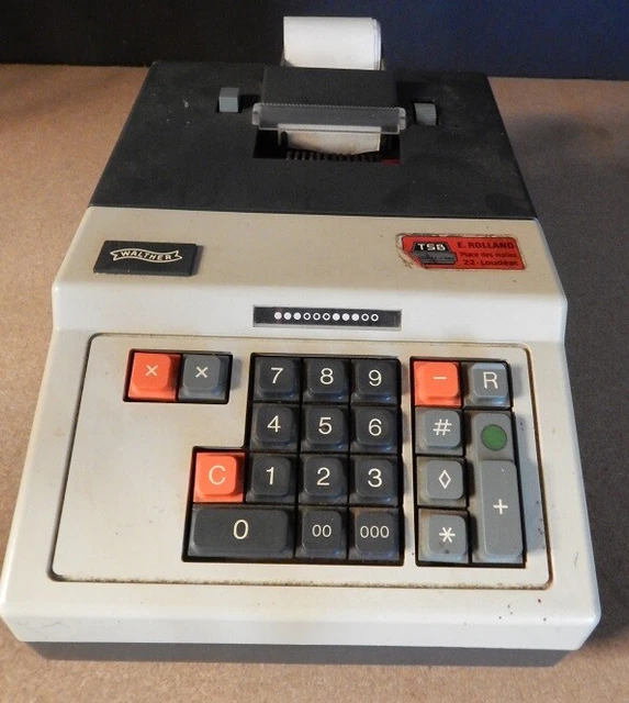 MACHINES À CALCULER walther multa 33 EUR 85,00 - PicClick FR