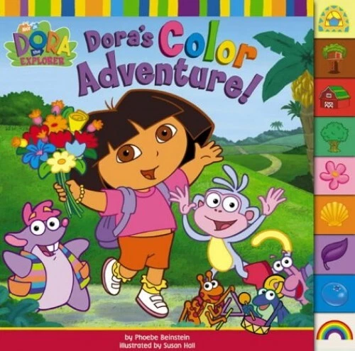 DORA'S COLOUR ADVENTURE! (Dora the Explorer) by Nickelodeon Board book ...
