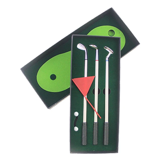 COFFRET CADEAU STYLO de golf avec clubs de golf pour collègue ...