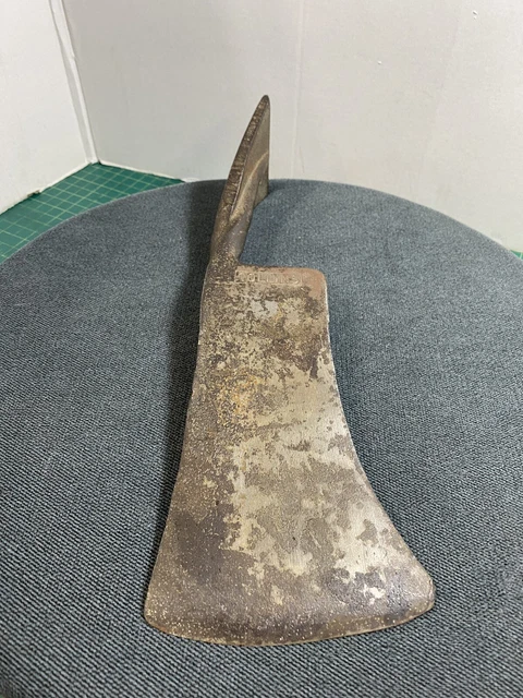 VINTAGE COLLINS PULASKI Axe Head 3lb 15oz For Wildfire Fire Fighting ...