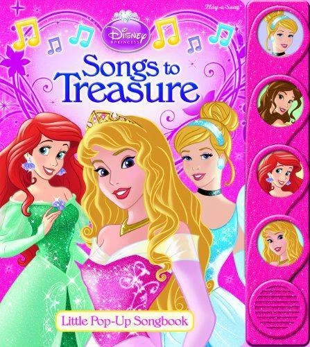 DISNEY PRINCESS SONGS to Treasure Little Pop-up Song Book ...