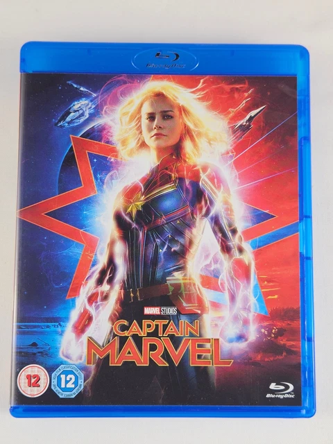 CAPTAIN MARVEL BLU-RAY With Slipcover - Region ABC - VGC - Mint Disc £5 ...