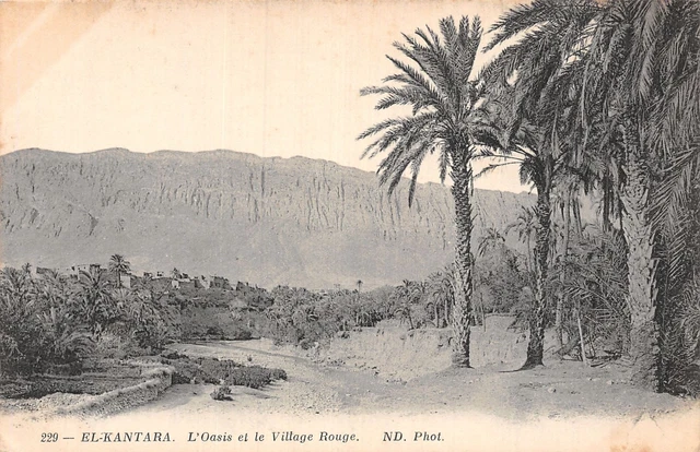 ALGERIE EL KANTARA Le Village Rouge EUR 5,90 - PicClick FR