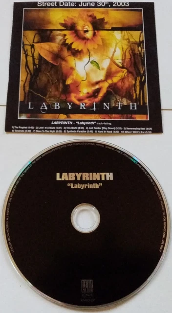 LABYRINTH LABYRINTH..FOR PROMOTIONAL-GERMANY-CENTUARY MEDIA-77440-2P YEARS 2003 EUR 5,00 ...