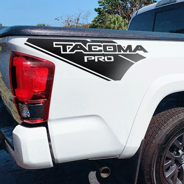 TACOMA PRO DECALS Truck Fits Toyota Off Road Sport Decal Sticker Vinyl ...