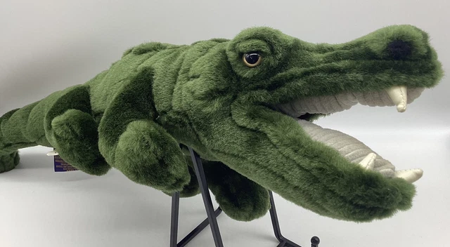THE PETTING ZOO - Plush Toy Crocodile/ Alligator, Vgc, 21” Long, Jli ...