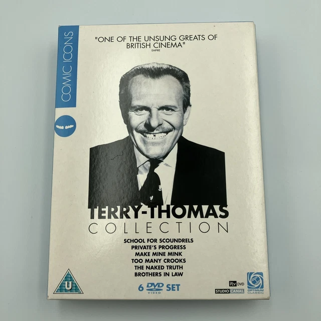 COMIC ICONS - The Terry Thomas Collection - 6 DVD Box Set £11.99 ...