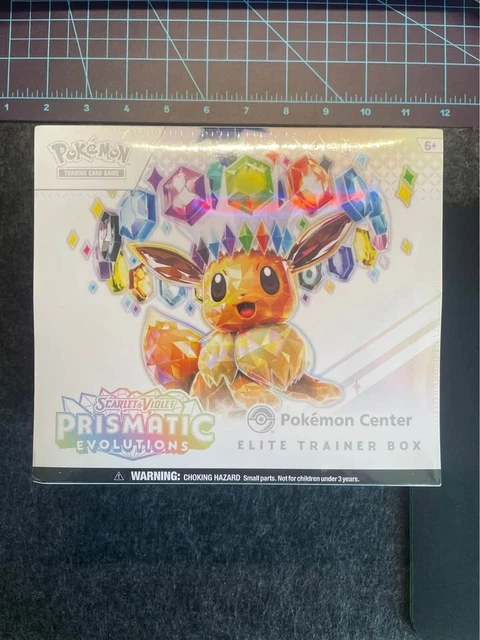 POKÉMON TCG: SCARLET & Violet-Prismatic Evolutions Pokémon Center Elite ...