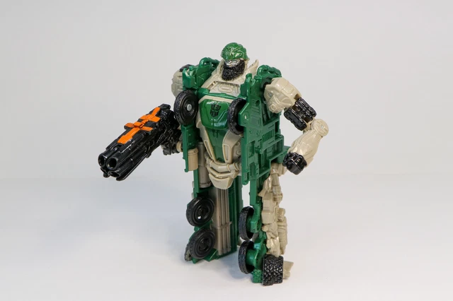 TRANSFORMERS AOE AUTOBOT Hound Power Attackers 2014 Green Military ...