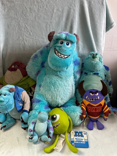 DISNEY PIXAR MONSTERS Inc University soft toy plush bundle £29.99 ...