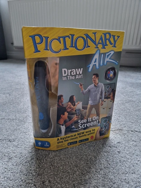 MATTEL GAMES PICTIONARY Air Interacting Drawing Game for Ages 8+ £7.50 ...