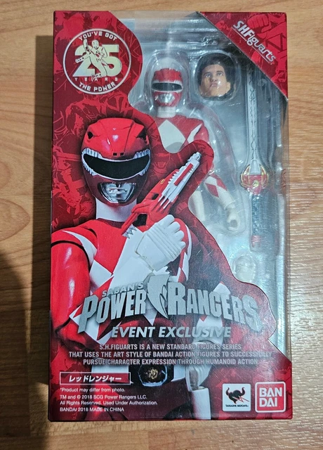BANDAI S.H. FIGUARTS Mighty Morphin Power Rangers Red Ranger Event ...