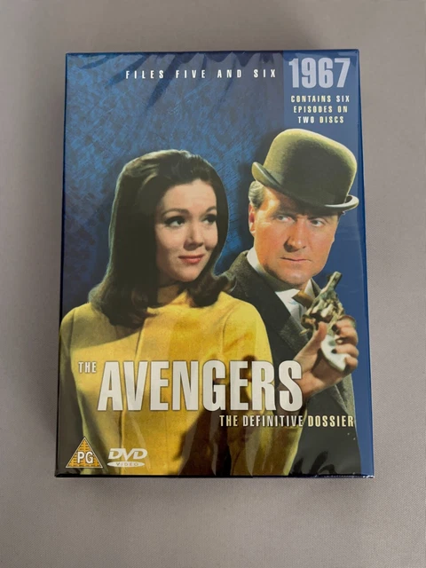 THE AVENGERS DEFINITIVE Dossier Files 5&6 1967 DVD Brand New & Factory Sealed £24.99 - PicClick UK