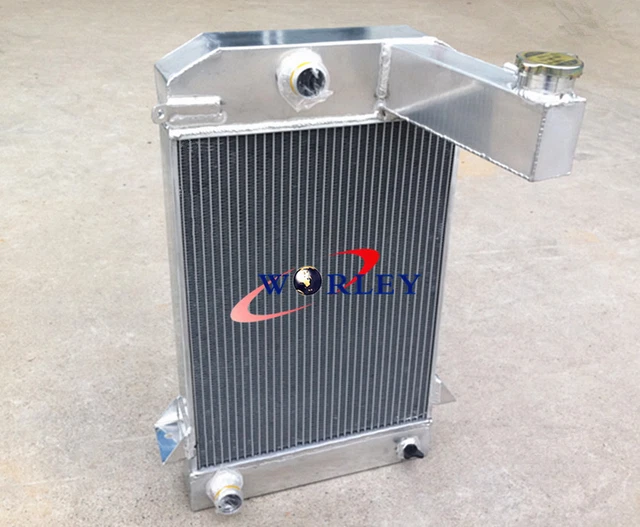 ALUMINUM ALLOY RADIATOR FOR TRIUMPH TR2/TR3/TR3A/TR3B MT 3 Core $383.00 ...