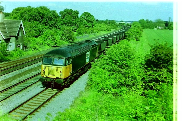 35MM RAILWAY COLOUR Negative Class 56 118 at Melton Ross £2.54 ...