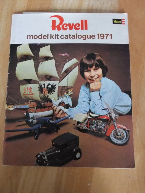 REVELL PLASTIC KIT Catalogue - various years available 1971 to 1990 £19 ...