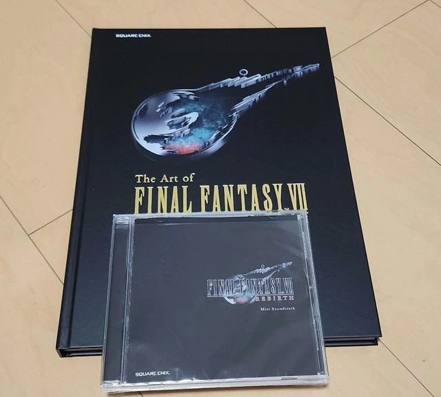 LIBRO DE ARTE Final Fantasy VII Rebirth FF7R con mini banda sonora EUR ...