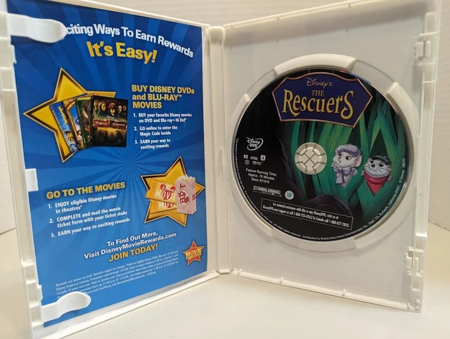 THE RESCUERS DVD Disney Bob Newhart Eva Gabor £3.19 - PicClick UK