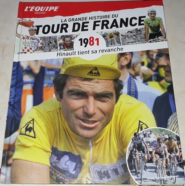 LIVRE L'EQUIPE RACONTE La Grande Histoire Du Tour De France 1981 EUR 14,99 - PicClick FR