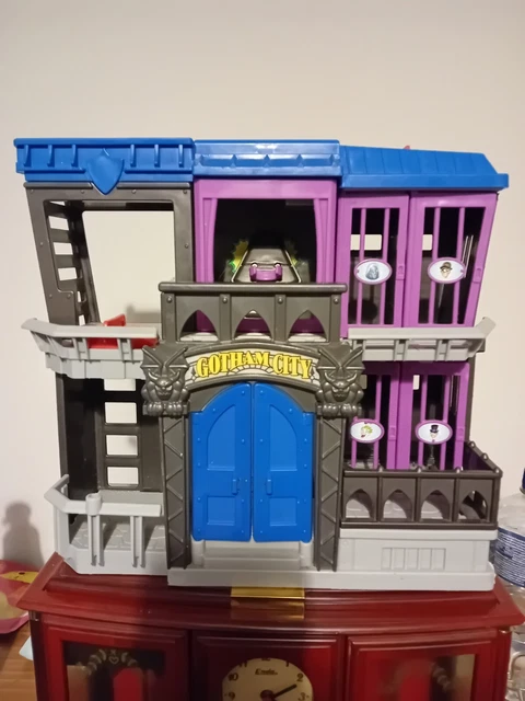 IMAGINEXT BATMAN GOTHAM City Jail Playset - GC - Fast Dispatch £10.00 ...