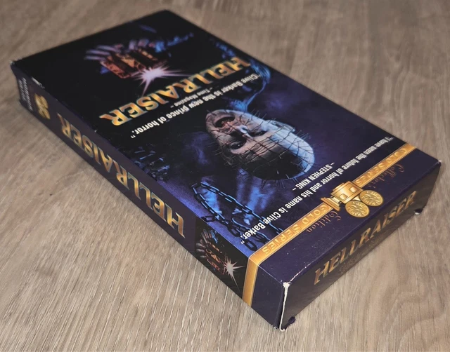 HELLRAISER (VHS,1996,ENGLISH,COLLECTOR'S EDITION) tested $13.00 ...