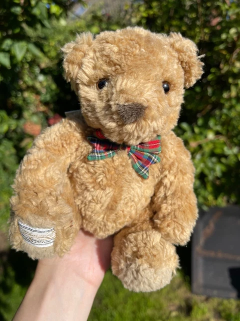 VINTAGE MARKS AND Spencer M&S Connoisseur Teddy Bear Soft Plush Toy ...