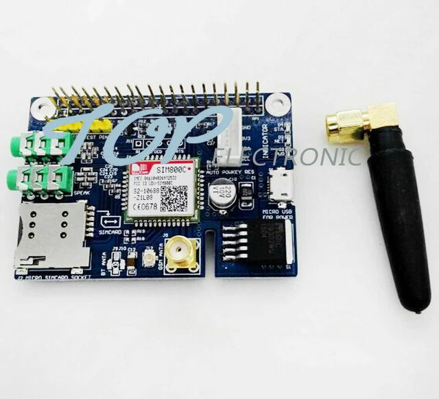 NEW SIM800C QUAD-BAND Wireless GPRS GSM Module FOR Raspberry Pi L2KE $9 ...