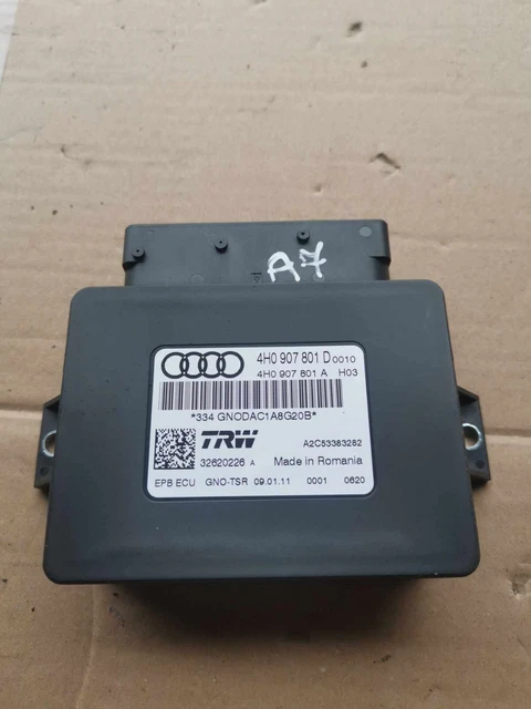 2012 AUDI A6 C7 Electric Handbrake Parking Brake Control Module Unit ...