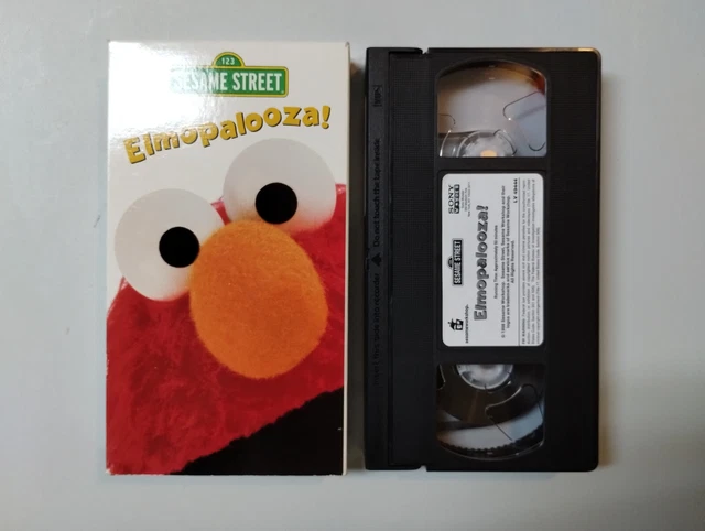 SESAME STREET ELMOPALOOZA Elmo's World Barney & Friends VHS Lot $16.50 ...
