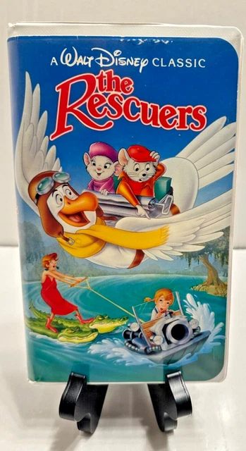 THE RESCUERS VHS 1992 Walt Disney Home Video (Black Diamond/Clamshell ...