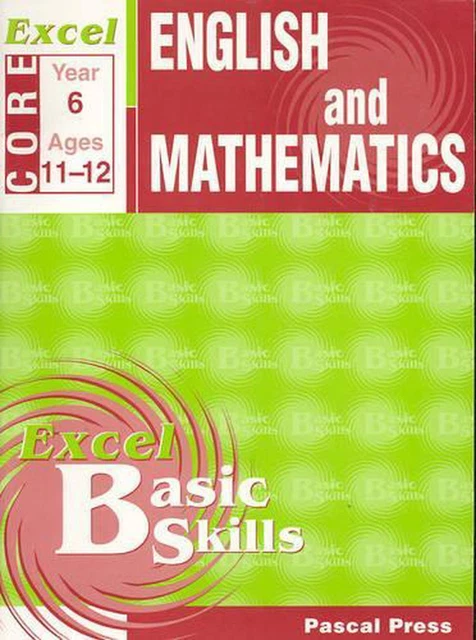 EXCEL BASIC SKILLS Homework Books: Year 6 Core Book by Pascal Press ...
