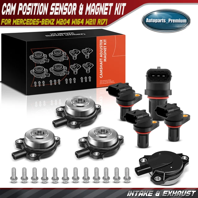 CAMSHAFT POSITION SENSOR & Magnet Kit for Mercedes-Benz W204 W164 W211 ...