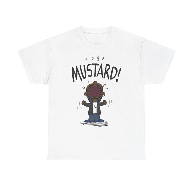 KENDRICK LAMAR MUSTARD Super Bowl Not Like Us Cartoon T-Shirt, Unisex £ ...