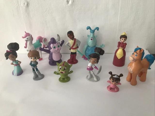 11X NICK JR NELLA THE PRINCESS KNIGHT FIGURES CLOD, WILLOW, TRINKET ...