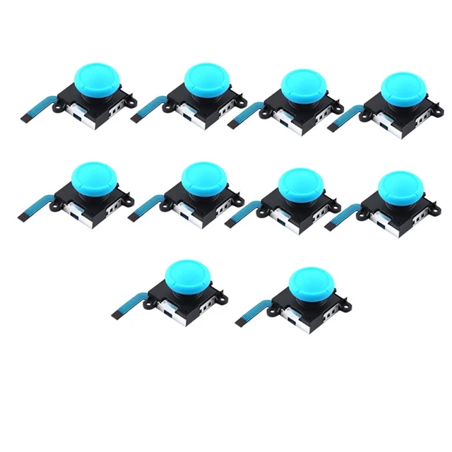 10PCS 3D ANALOG Joystick Lite Joycon Controller Handle Joystick For3805 ...