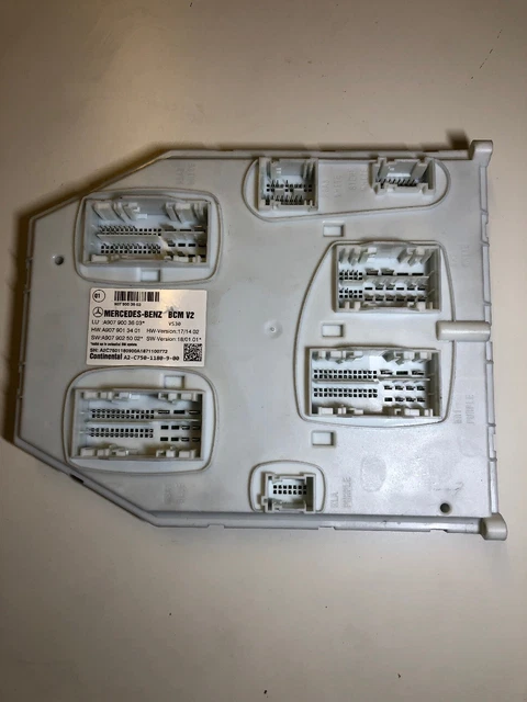 MERCEDES BENZ W907 W910 Bcm V2 Steuergerät Body Control Modul Sam A9079003603 EUR 199,00 ...
