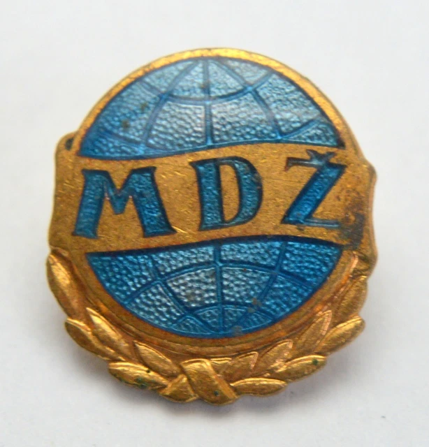 1960S CZECHOSLOVAKIA CZECH Mdz International Womens Day Badge #2 $14.37 ...