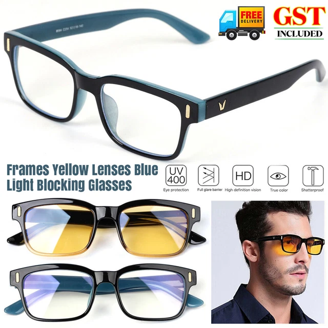 Blue Light Blocking Glasses Computer Gaming Anti Glare Anti Uv Eyewear