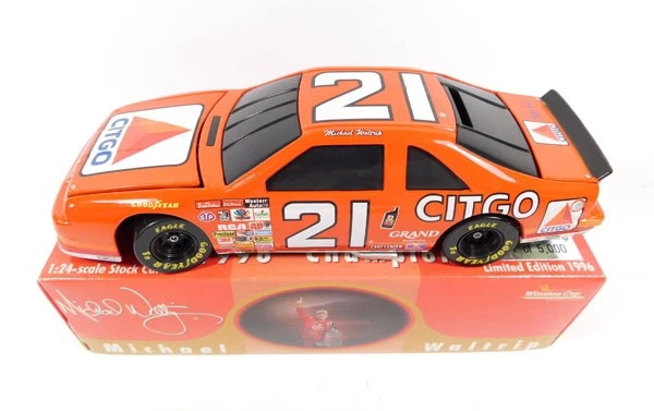 1996 THE WINSTON Select Michael Waltrip Citgo LE 1:24 Stock Car BANK ...