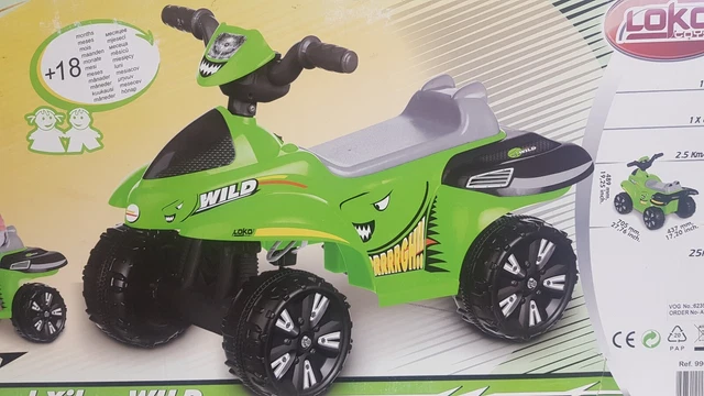 KINDERFAHRZEUG LOKO TOYS Quad Loko Force elektrisches Kinderfahrzeug ...