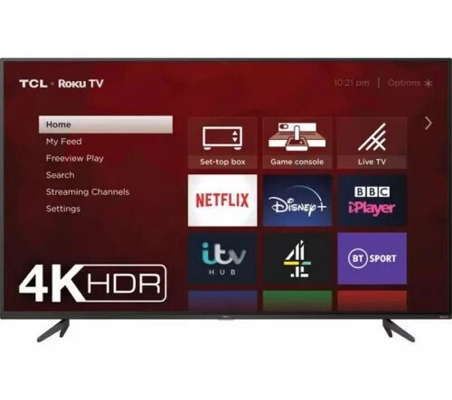 TCL 43RP620K ROKU 43" Smart 4K Ultra HD HDR LED TV - Repair Kit + £45. ...