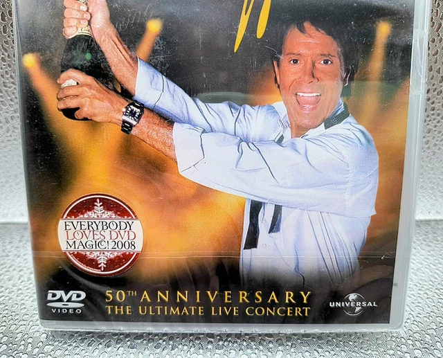 CLIFF RICHARD: 50TH Anniversary Time Machine Tour DVD Music & Concerts ...