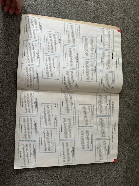 FKS SOCCER STARS Album 76/77- Incomplete FOOTBALL STICKER ALBUM 1973/74 ...